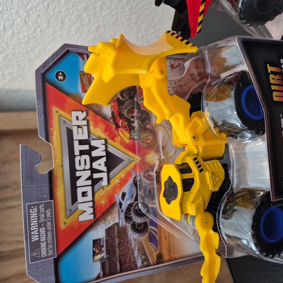 Toys | Yellow Action Figure With Oversized Wheels | Poshmark